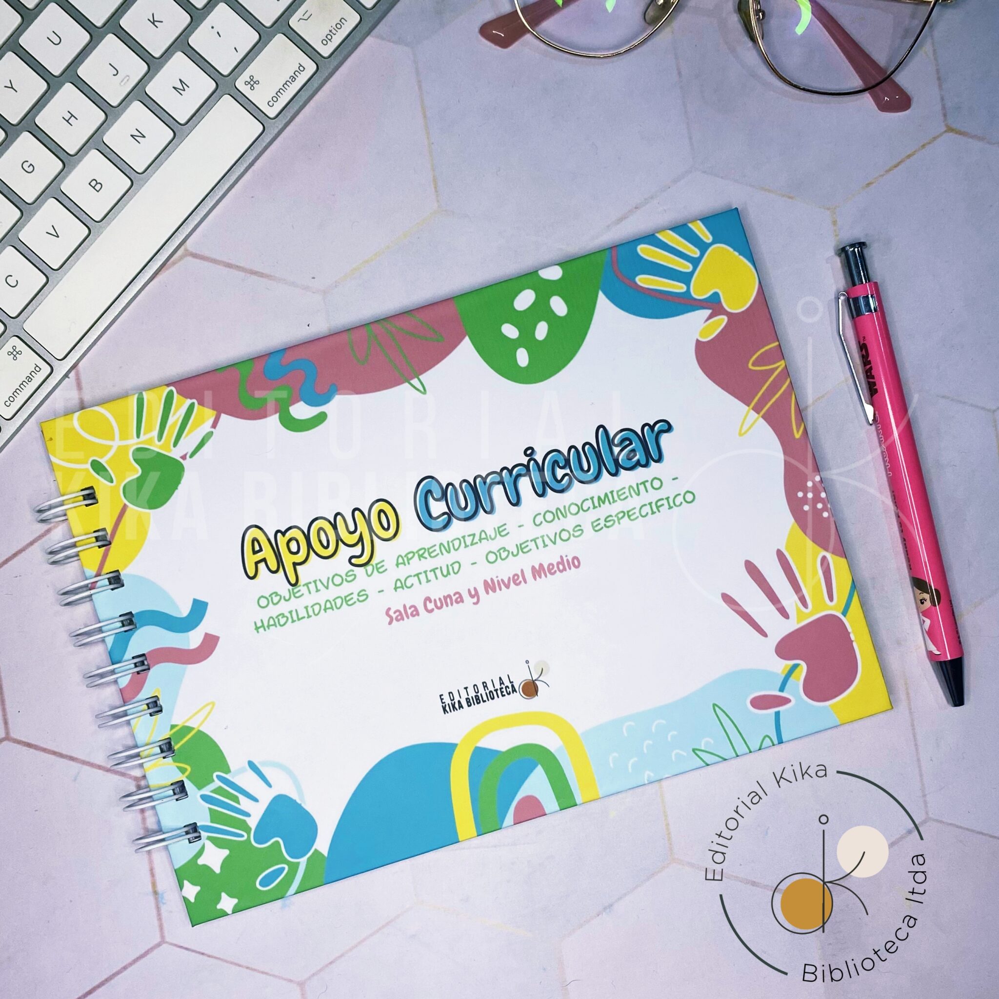 Apoyo Curricular Sala cuna y Niveles medios – Editorial Kika Biblioteca Ltda